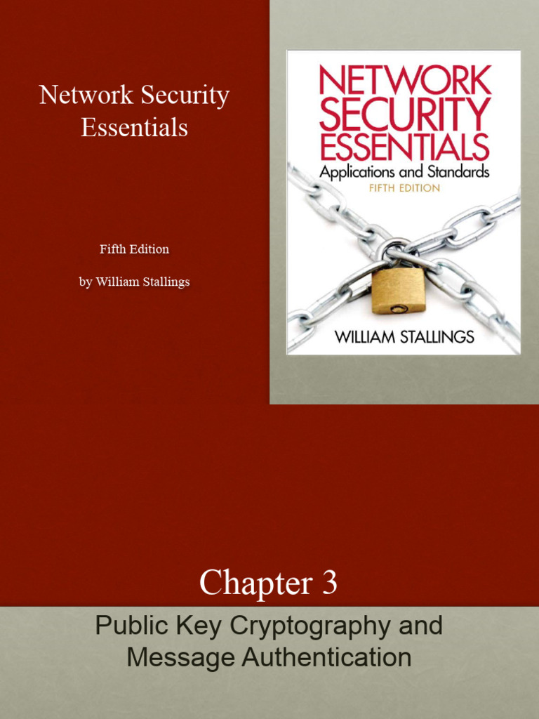 NBch3 1 | PDF | Cryptography | Public Key Cryptography