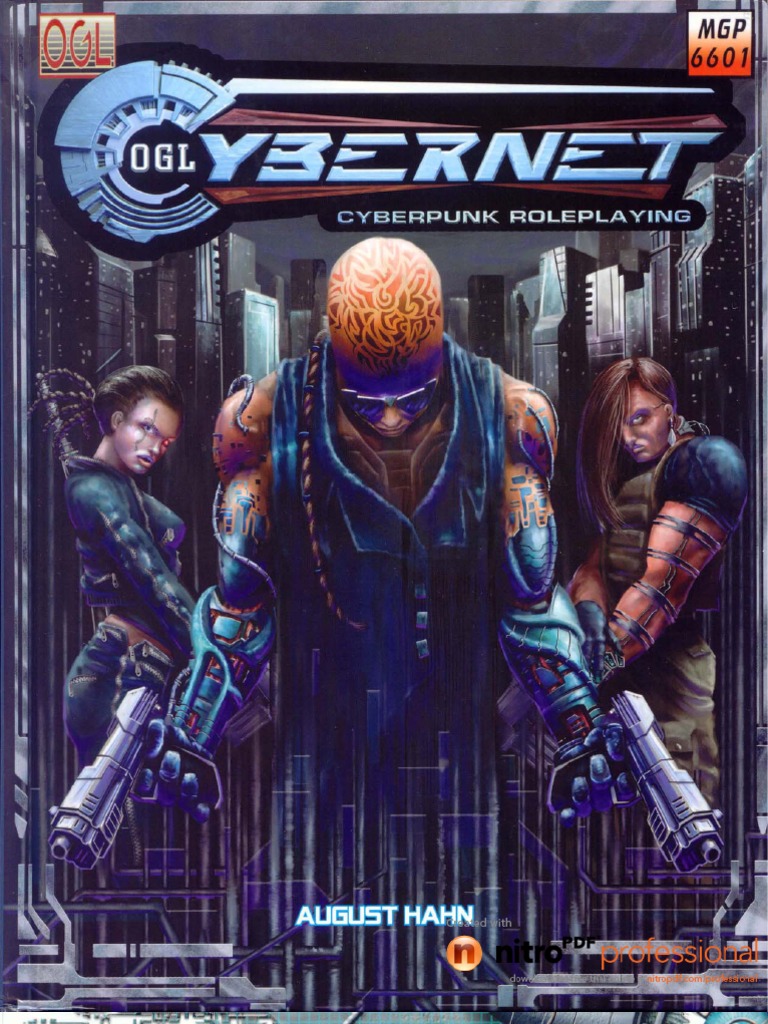 Cybernet D20 - Cyberpunk Roleplaying | PDF
