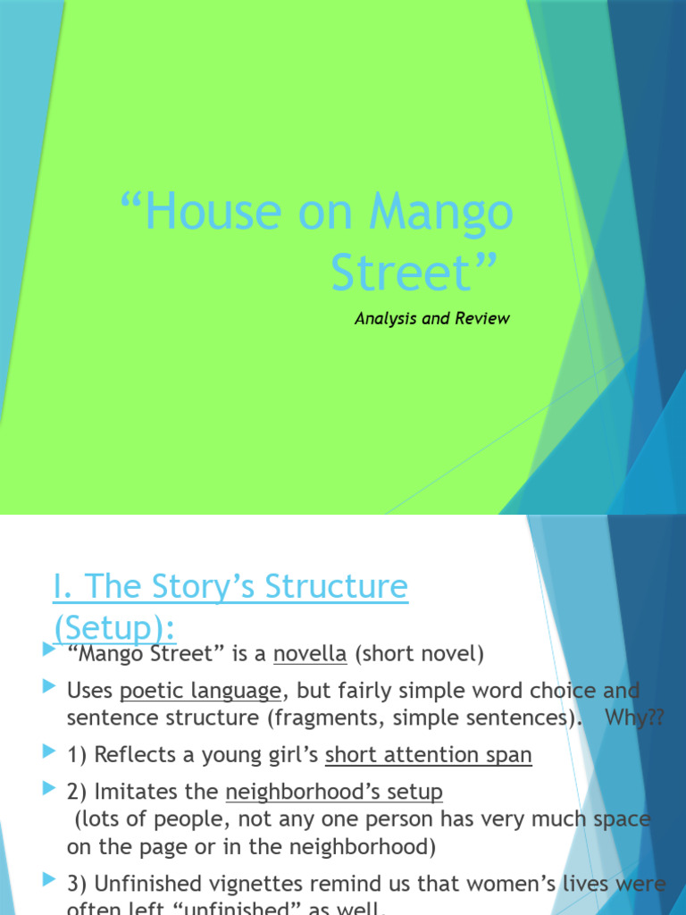 House On Mango Street Analysis and Review | PDF