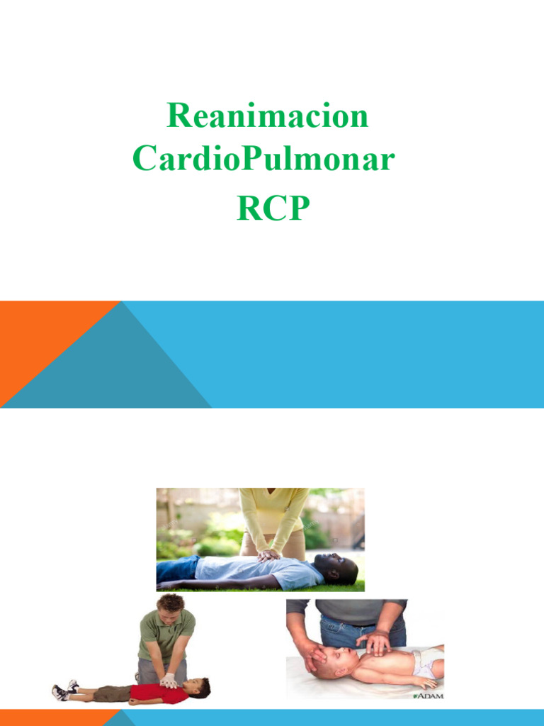 Guía de RCP: Pasos y Técnicas | PDF | Reanimación cardiopulmonar | Paro ...