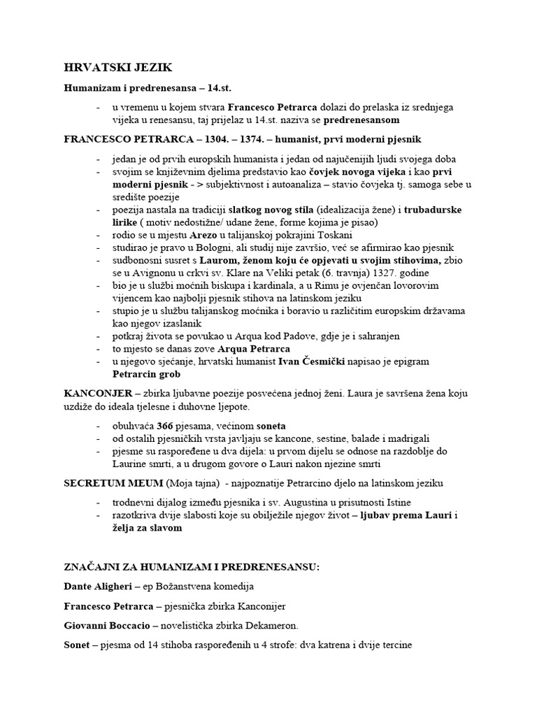 Hrvatski Jezik | PDF