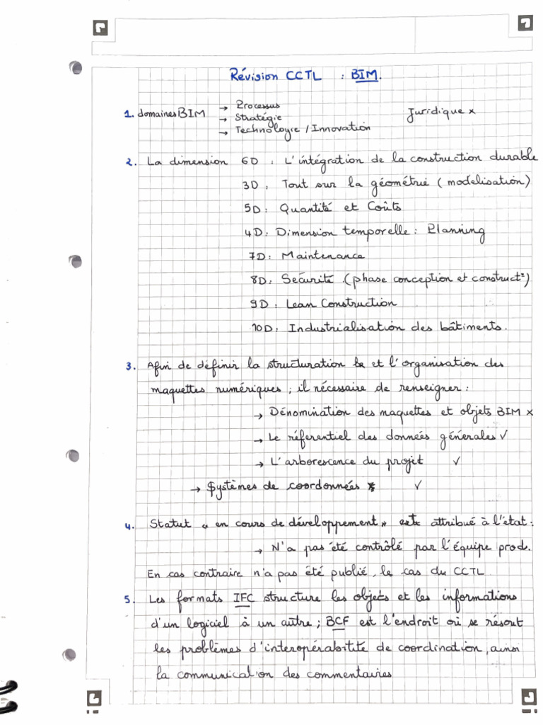 Correction CCTL BIM | PDF