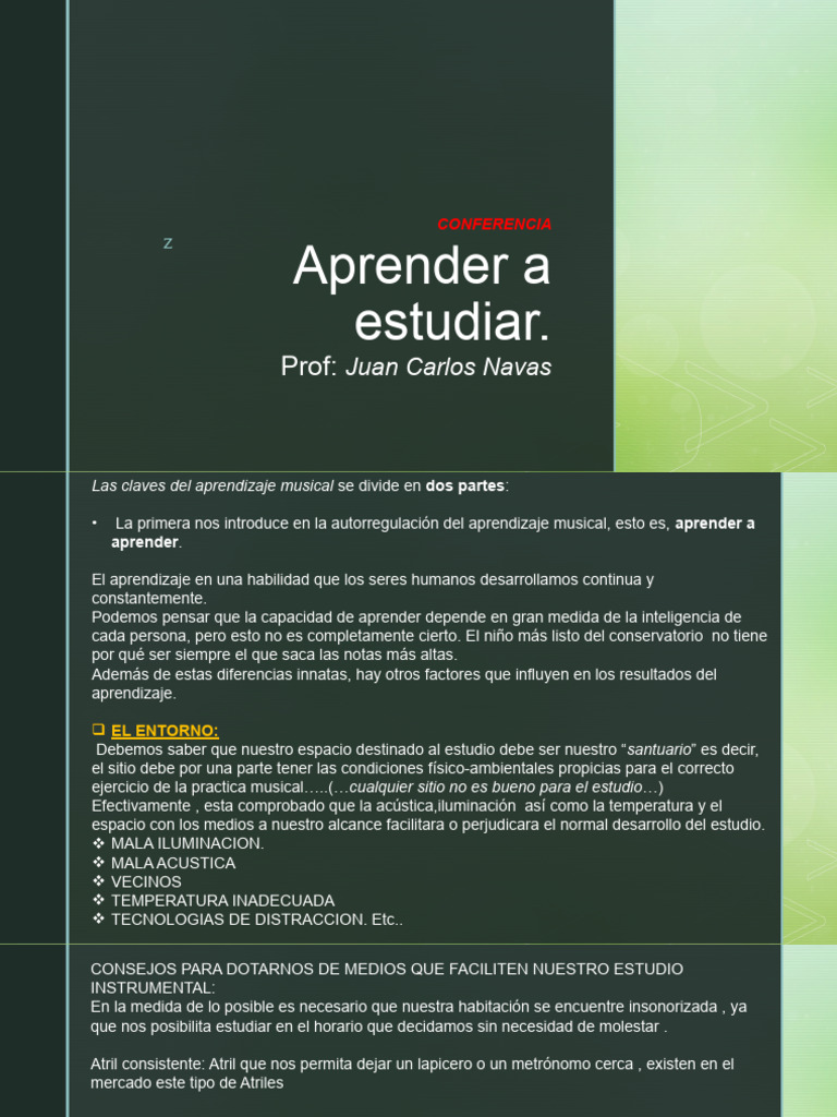 Aprender A Estudiar | PDF | Aprendizaje | Encendiendo