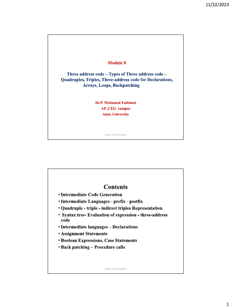 CD Module 8 Print | PDF