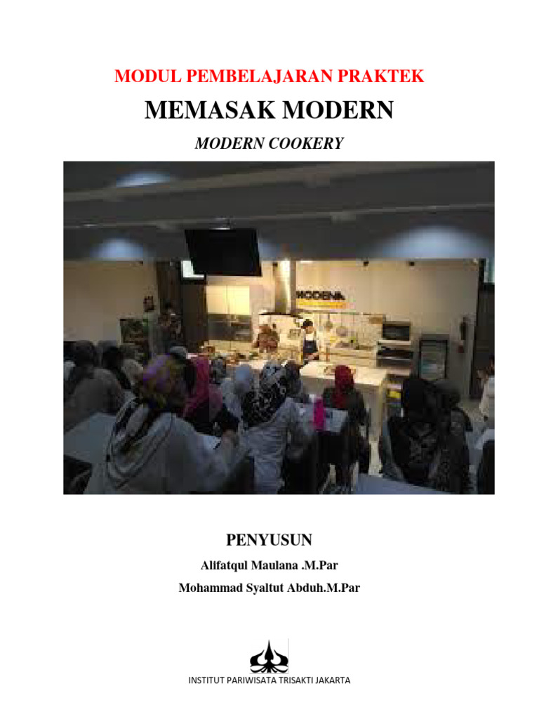 Modul Modern Cookery | PDF | Memasak, Makanan, & Anggur