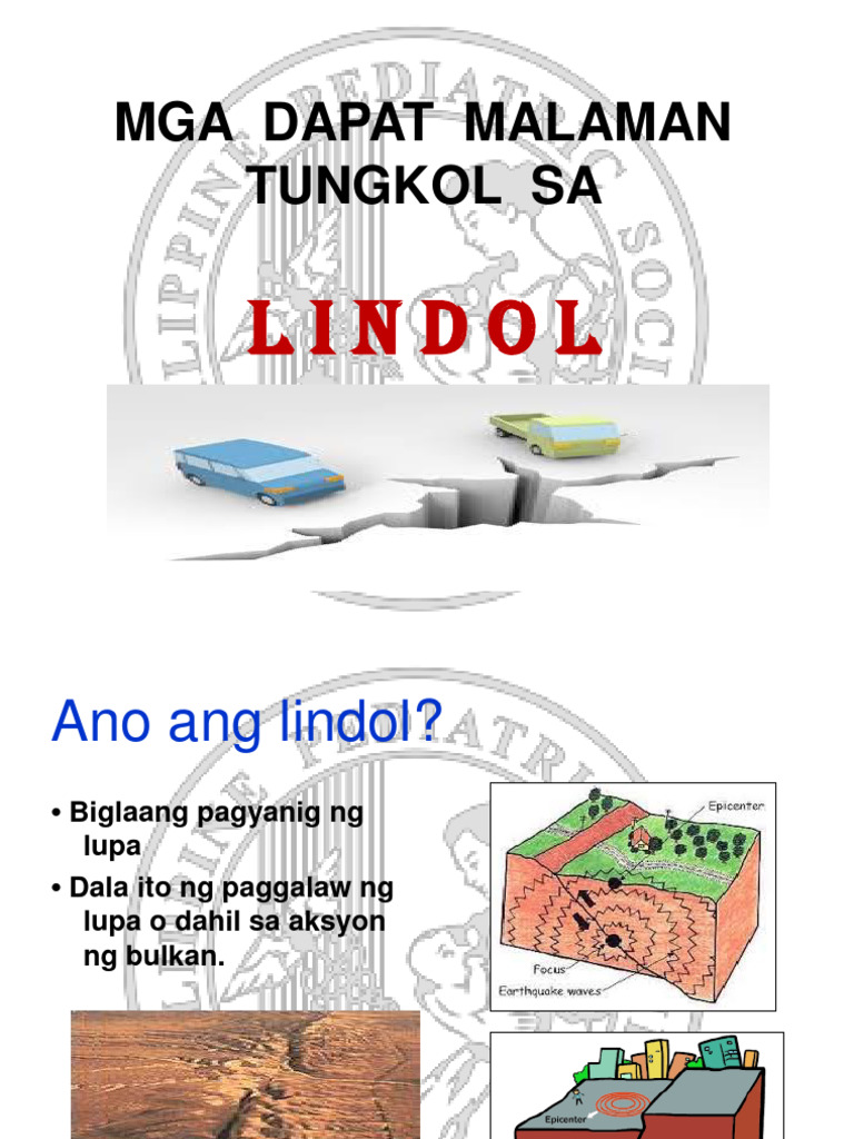 Mga Dapat Malaman Tungkol Sa Lindol 1 | PDF