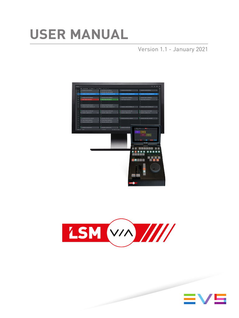 LSM-VIA Userman 1.1 | PDF | Command Line Interface | Screenshot