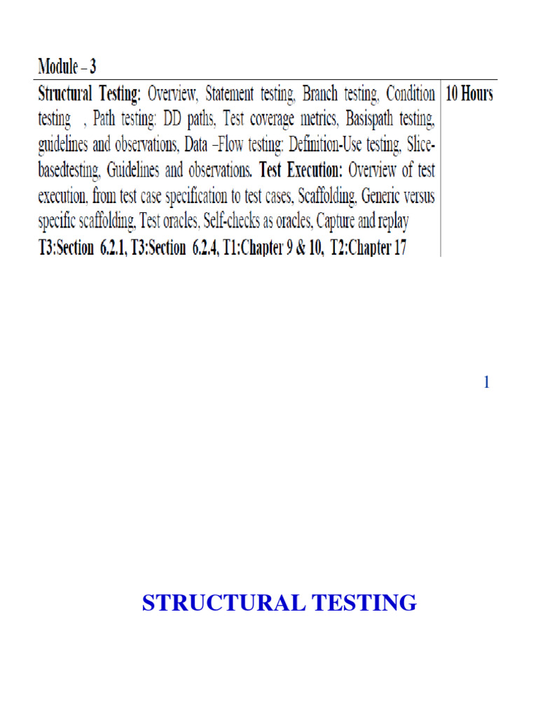 ST - Mod3 - Chapter 9 - PathTesting - Part2 | PDF | Theoretical ... ST - Mod3 - Chapter 9 - PathTesting - Part2 | PDF | Theoretical ...