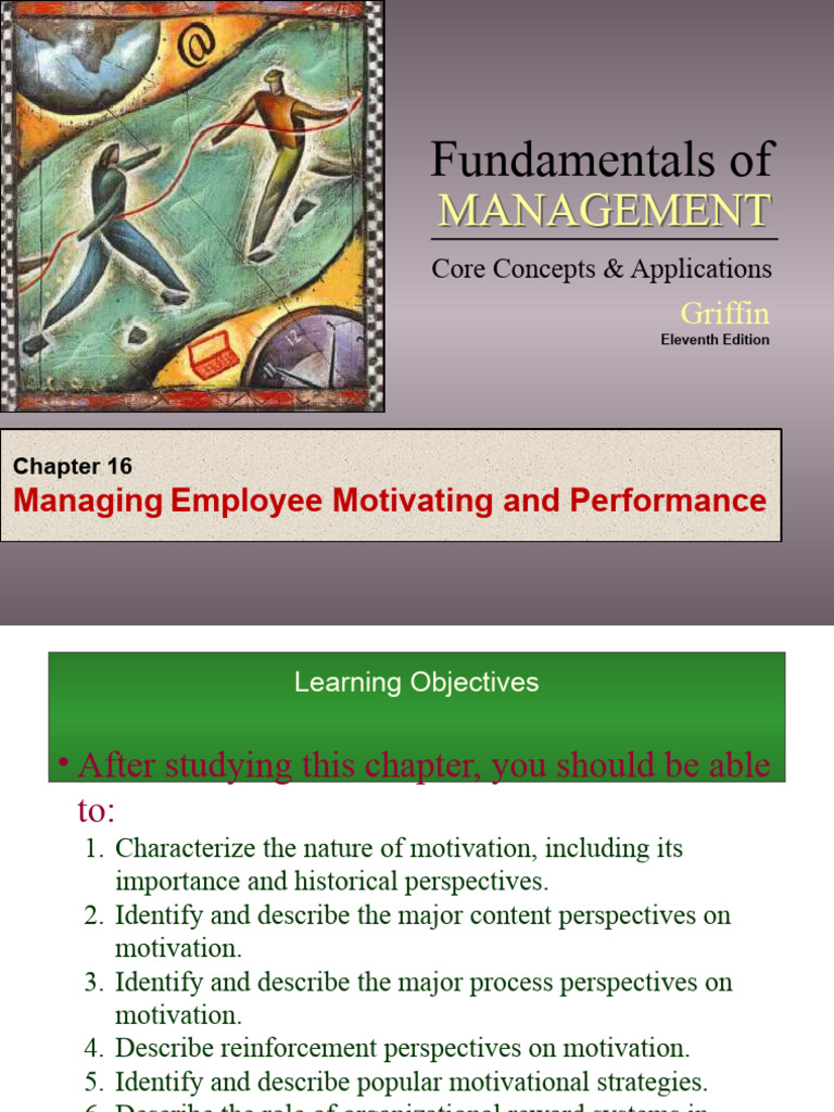Lecture 04. Motivating Employees and Performance | PDF | Motivational ...