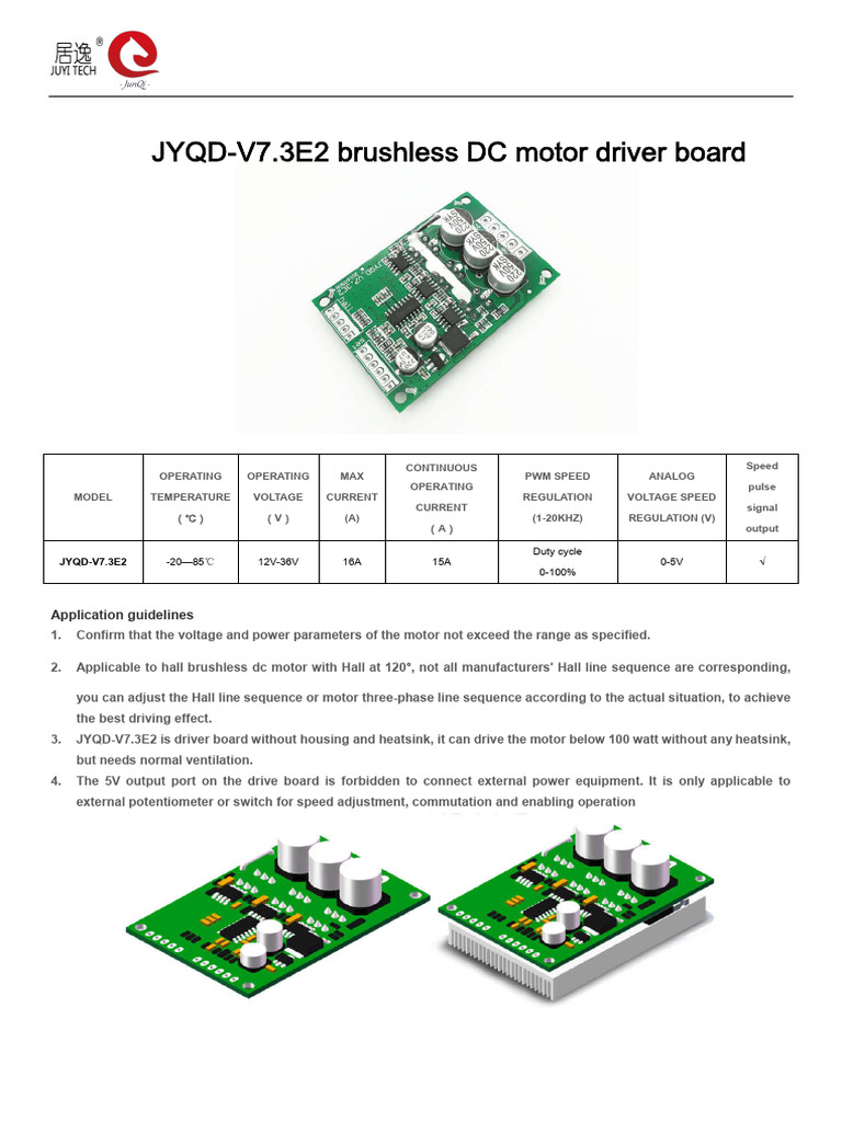 JYQD V7.3E2 English | PDF | Electric Motor | Electric Power