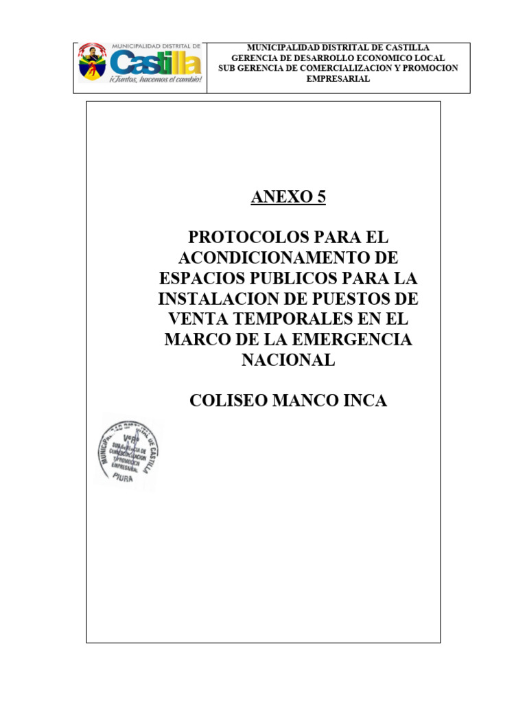 Avance Protocolo Meta 2 Manco Inca.. | PDF | Marketing | Residuos