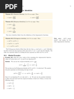 Trigonometric Identities Cheat Sheet | PDF