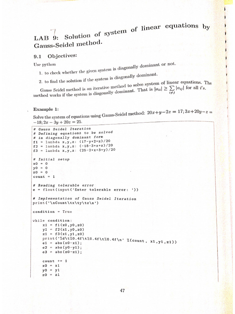 Lab 07 | PDF Lab 07 | PDF