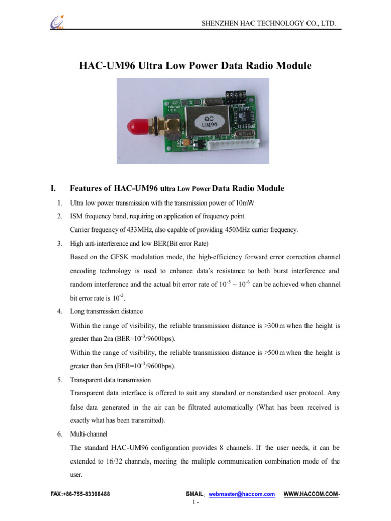 HAC-UM96 Manual | Download Free PDF | Manufactured Goods | Service Industries