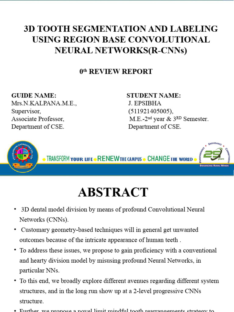 3d Tooth Segmentation And Labeling Using R Cnns Pdf Image Segmentation 3 D Computer Graphics 4745