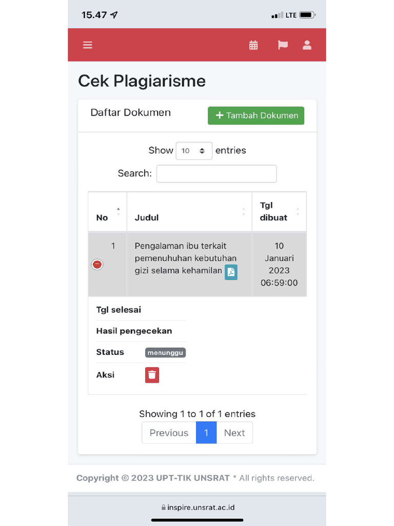 Bukti Plagiat | PDF