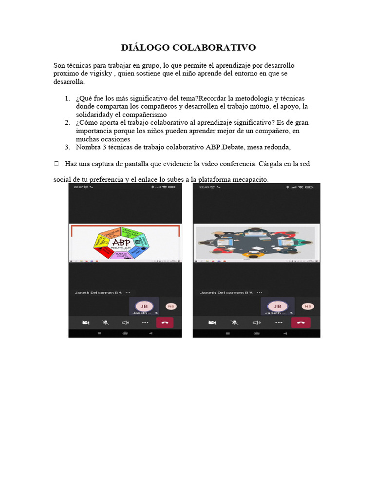 Técnicas de Diálogo Colaborativo en Aula | PDF