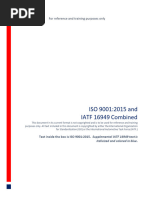 IATF 16949 Clauses PDF | PDF | Iso 9000 | Quality (Business)
