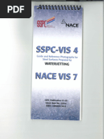 SSPC VIS-1 (2000) - Visual Standard For Abrasive Blast Cleaned Steel | PDF | Abrasive | Rust