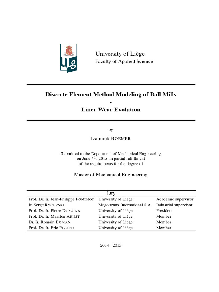 MT Boemer 2015 | PDF | Mill (Grinding) | Torque