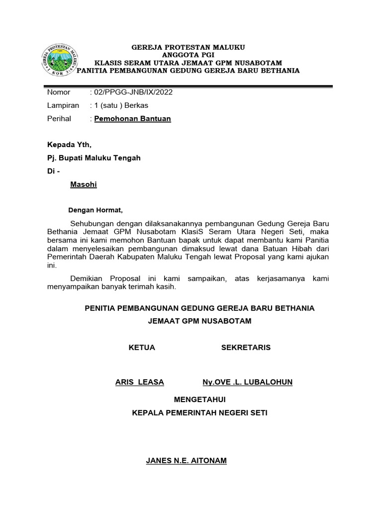 Gereja Protestan Maluku | PDF