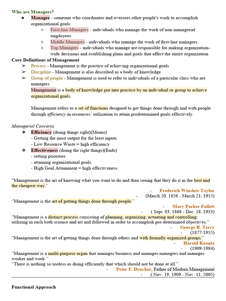 Ba 101 Management Basics Download Free Pdf Goal Innovation