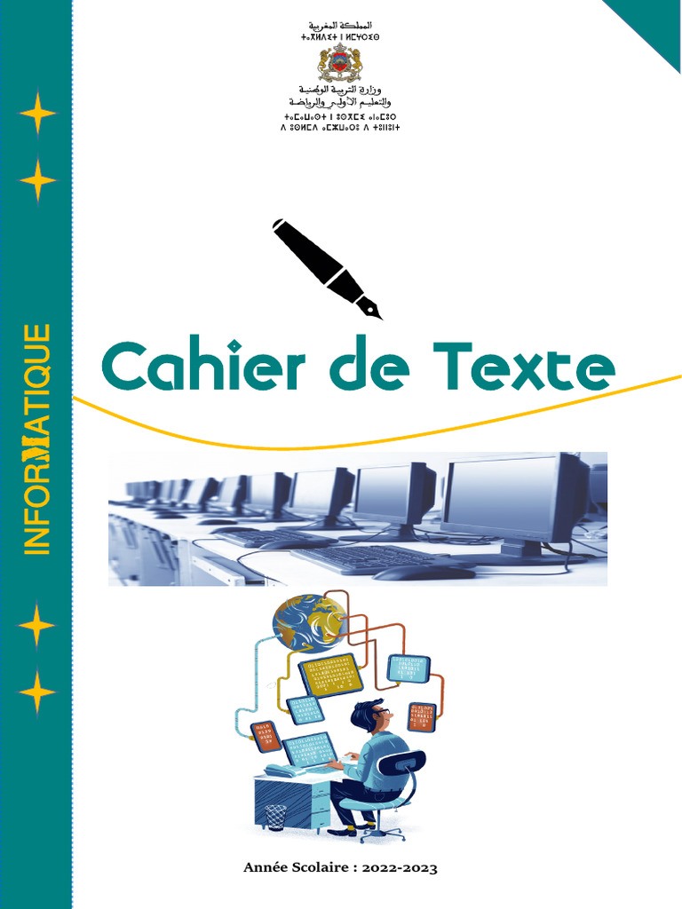 Cahier de Texte Informatique 2022-2023 | PDF