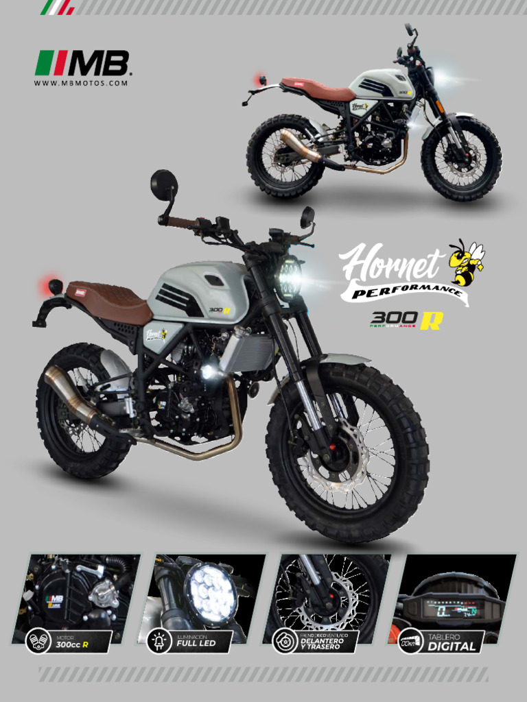 Ficha Tecnica Hornet 300 | PDF