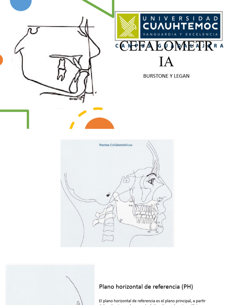 Cefalometria Burstone y Legan | PDF | Ramas de Odontología | Anatomia ...
