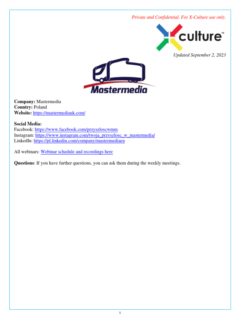 Mastermedia 2023-2b | PDF | Swot Analysis | Marketing