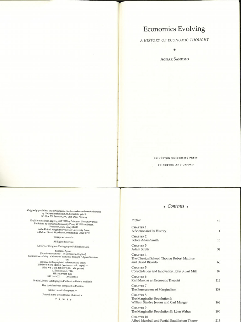 03 - Sandmo 2011 - CH 4 | PDF | Economics | Classical Economics