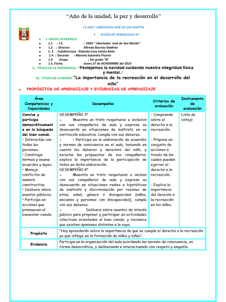 Derecho A La Recreación | PDF | Invalidez | Recreación