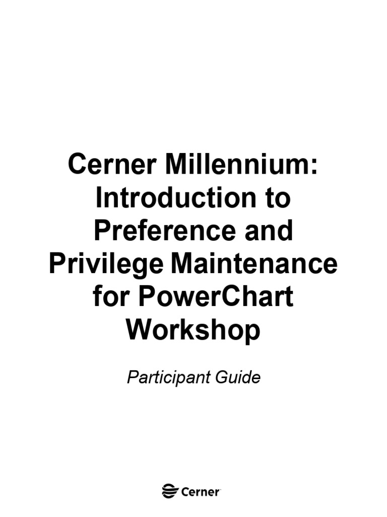 Intro To Prefs and Privs For PowerChart PG Q3 2023 | PDF | World Wide ...