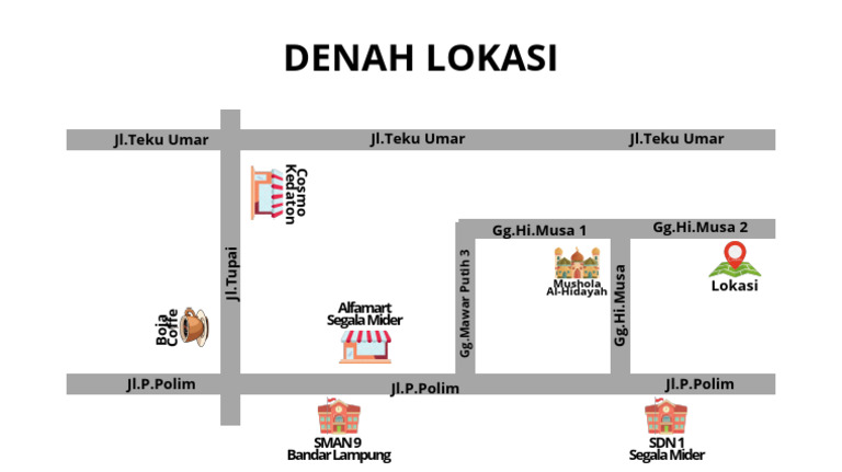 Denah Lokasi | PDF