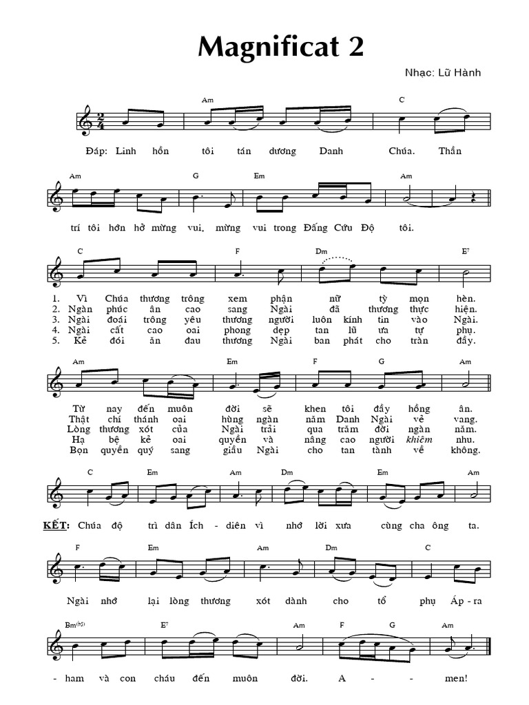 Magnificat 2 | PDF