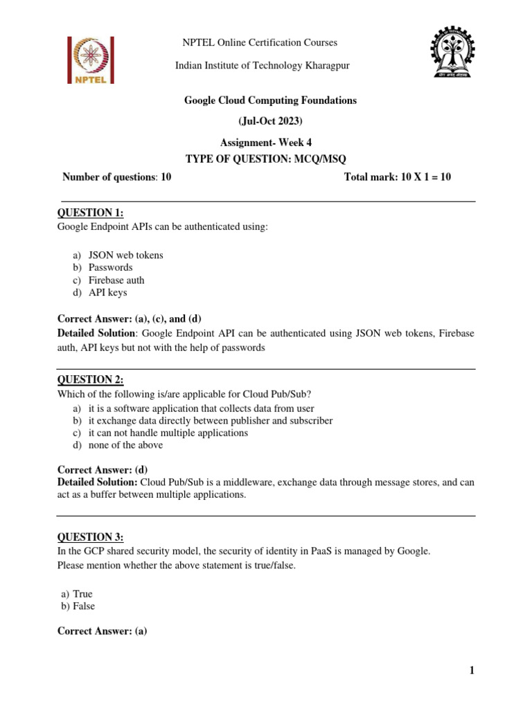 Week 04 Assignment Solution Pdf Cloud Computing Public Key Cryptography 0724