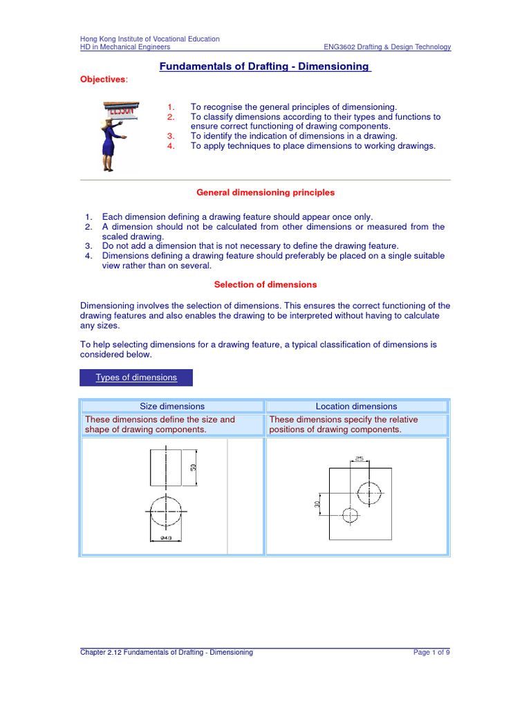TD Dimensioning | PDF | Dimension