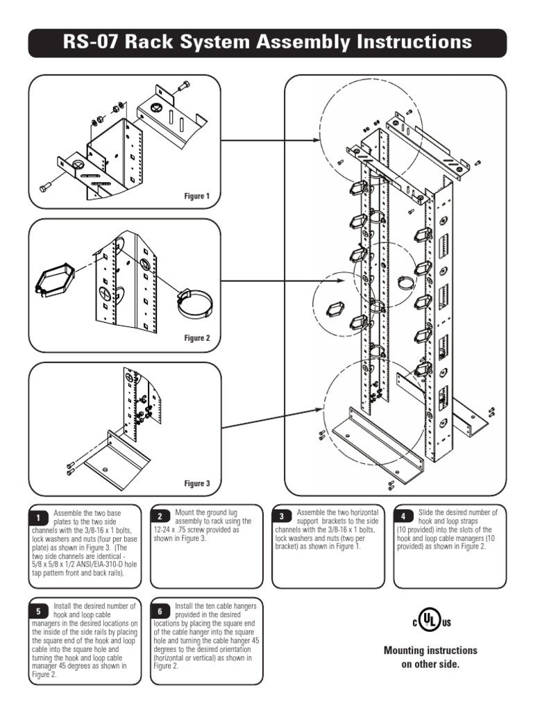 RCM - Rs 07 Rack System Assembly - II | PDF | Screw | Equipment