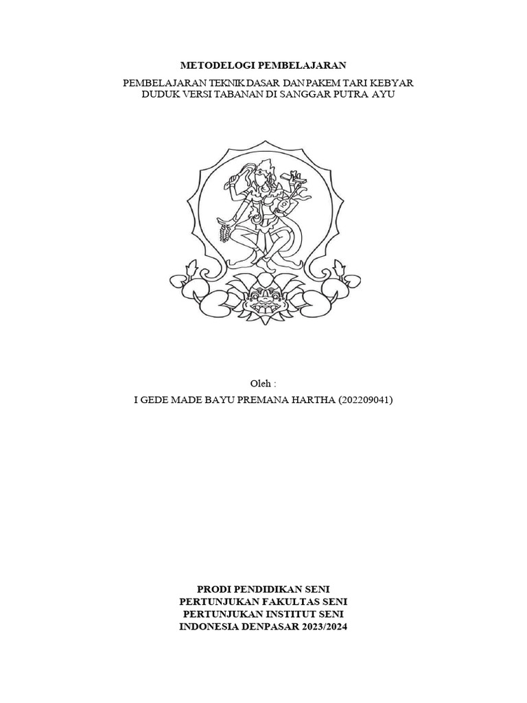 202209041, I Gede Made Bayu Premana Hartha 1 | PDF