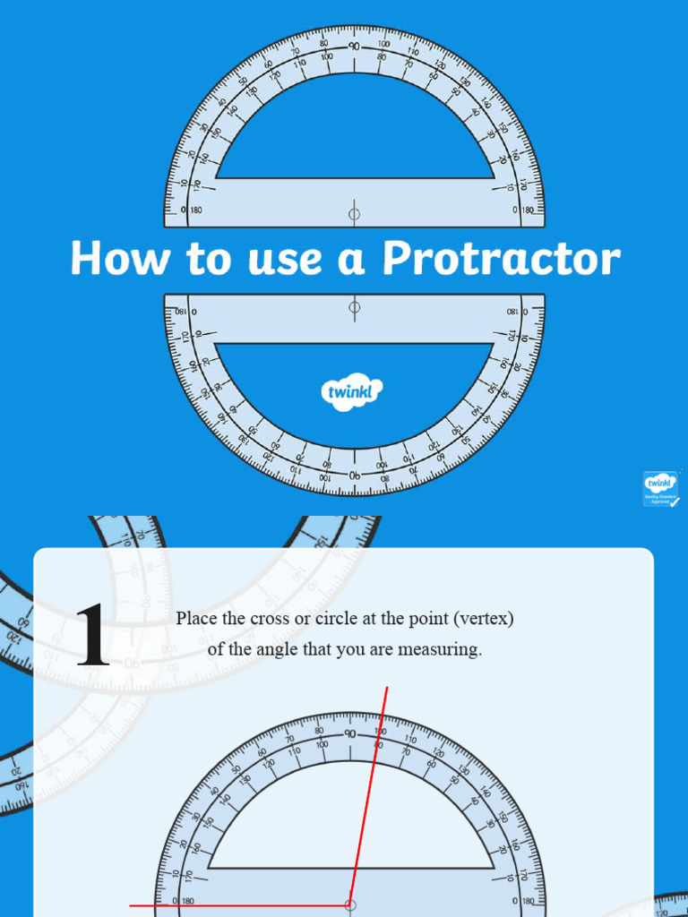 How To Use A Protractor Display Powerpoint | PDF