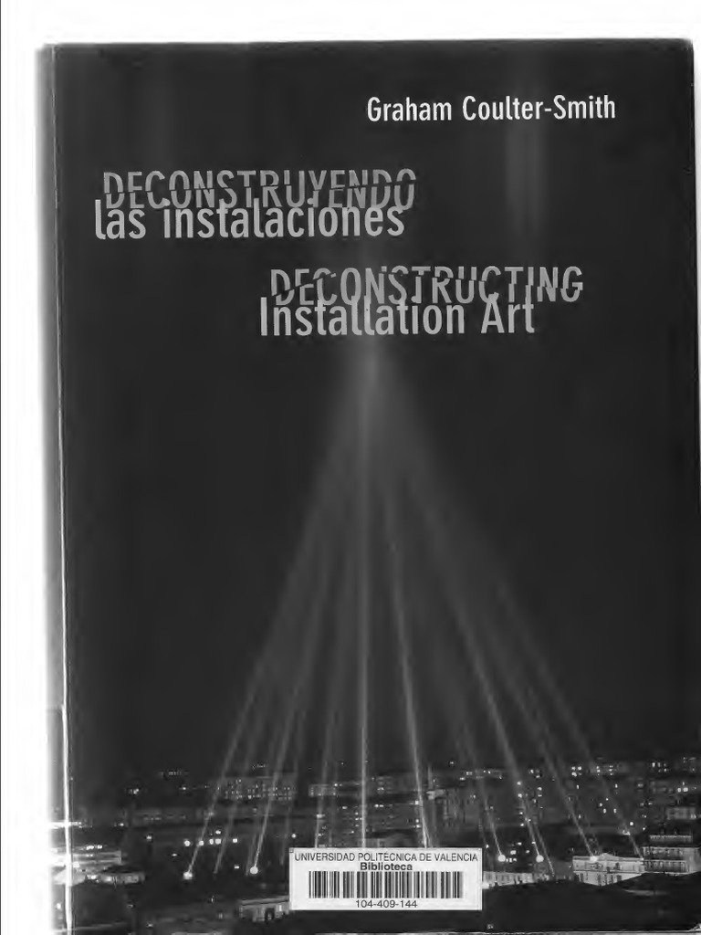Deconstruyendo Las Instalaciones - Graham Coulter-Smith | PDF