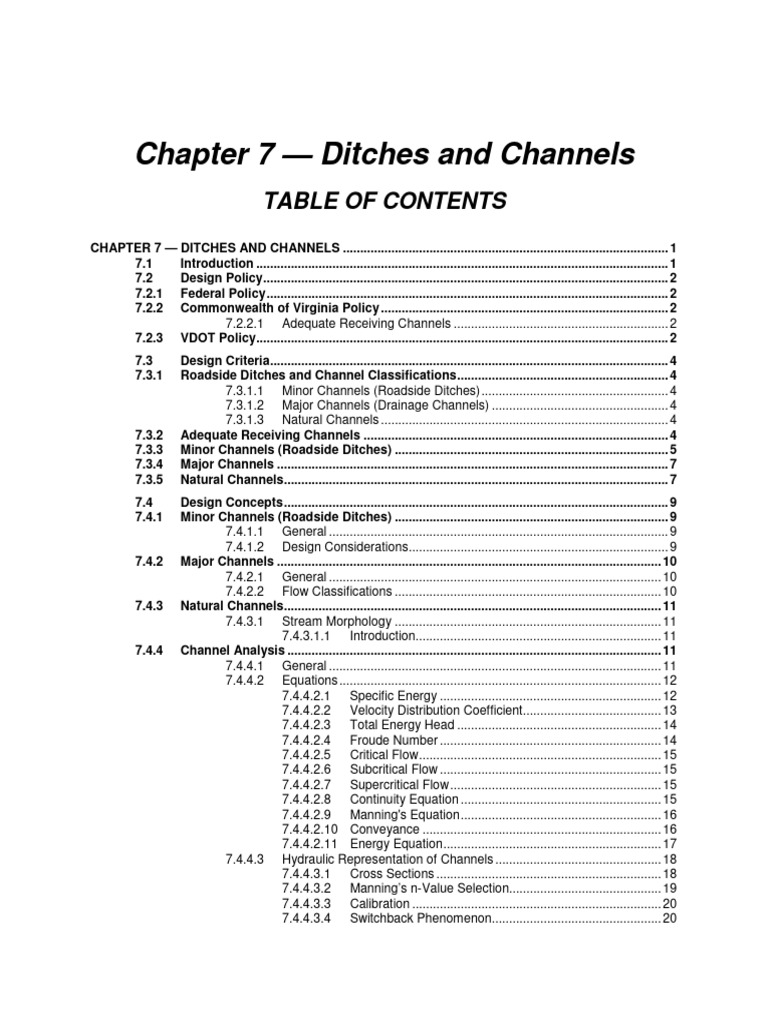Chapter 7 | PDF | Surface Runoff | Discharge (Hydrology)