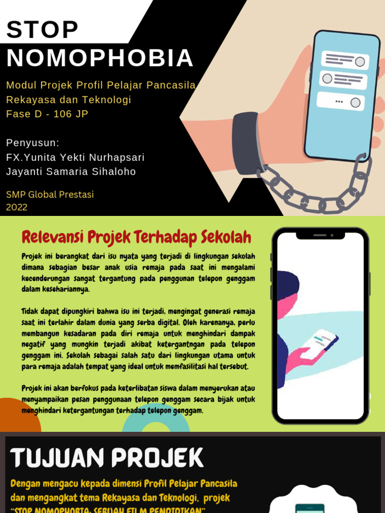 Modul Projek Berekayasa Dan Berteknologi Untuk Membanguan NKRI - STOP NOMOPHOBIA SEBUAH FILM ...