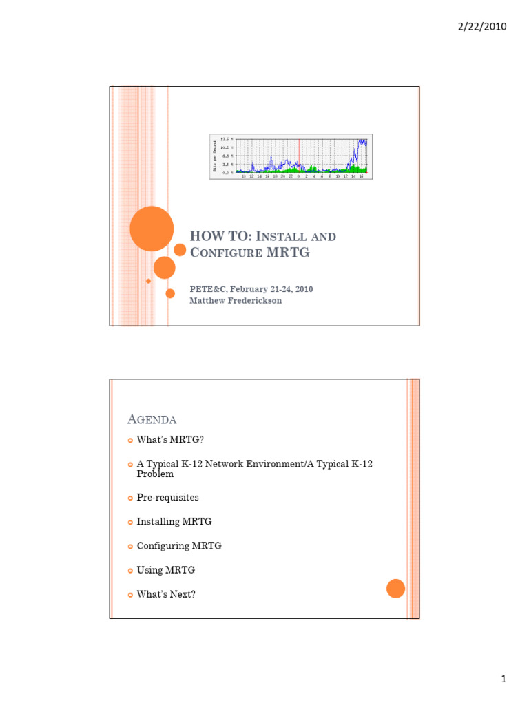How To Install and Configure MRTG | PDF | Computing | Computer Engineering