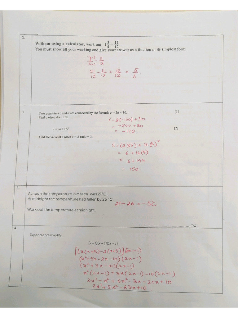 Grand Revision Solution | PDF