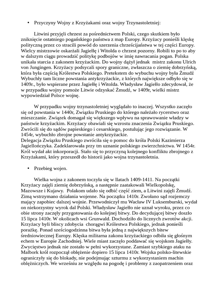 Historia Poprawa | PDF