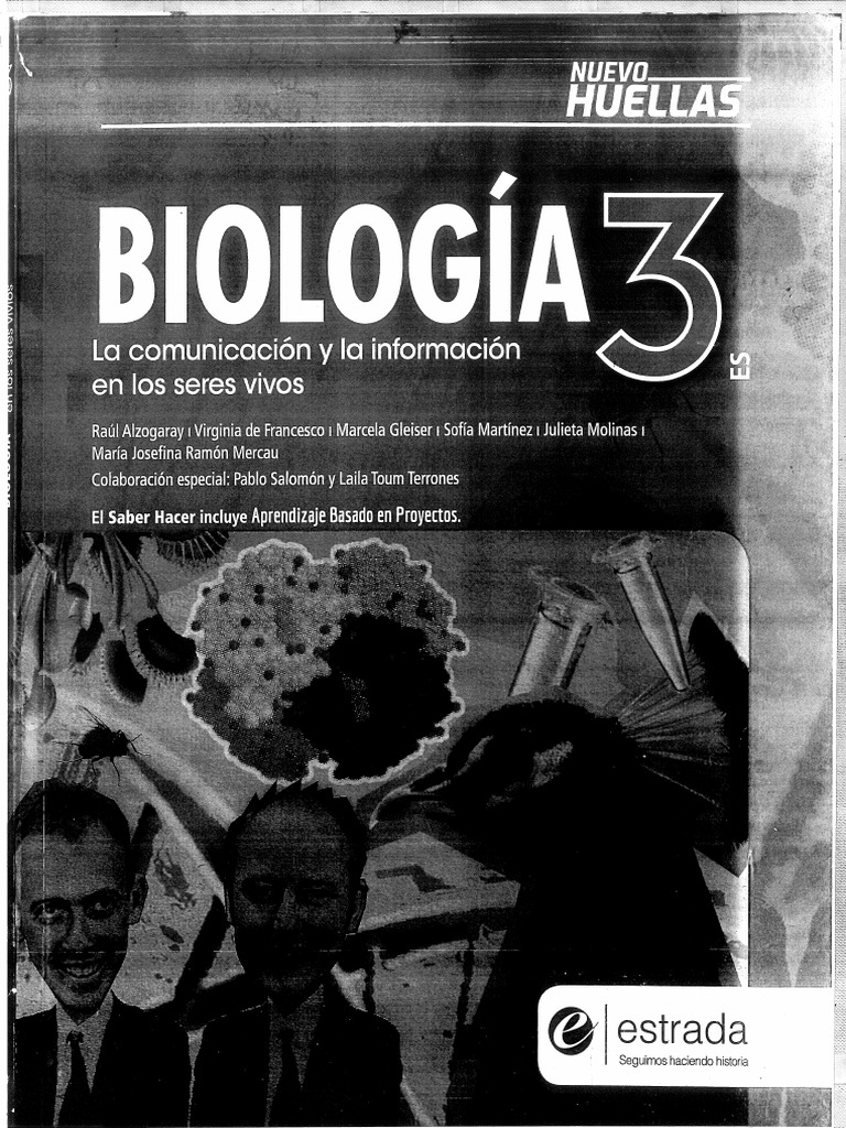 Biologia 3 - Estrada Nuevo Huellas La Comunicacion y La Informacion en ...