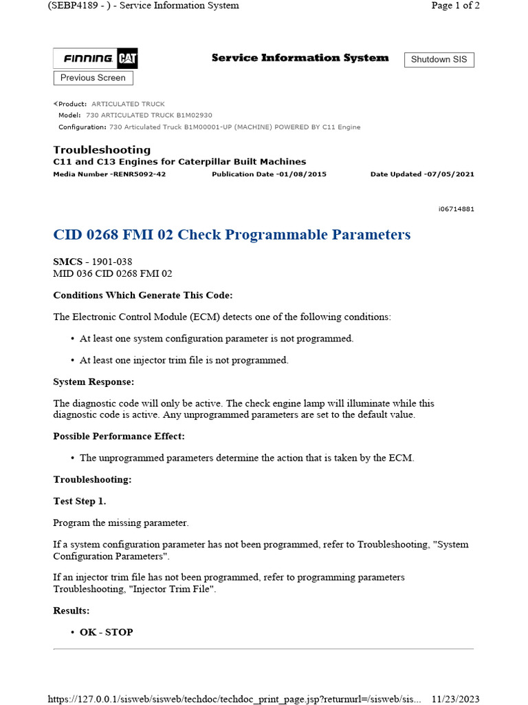 Codigo 36 268 02 | PDF | Computers