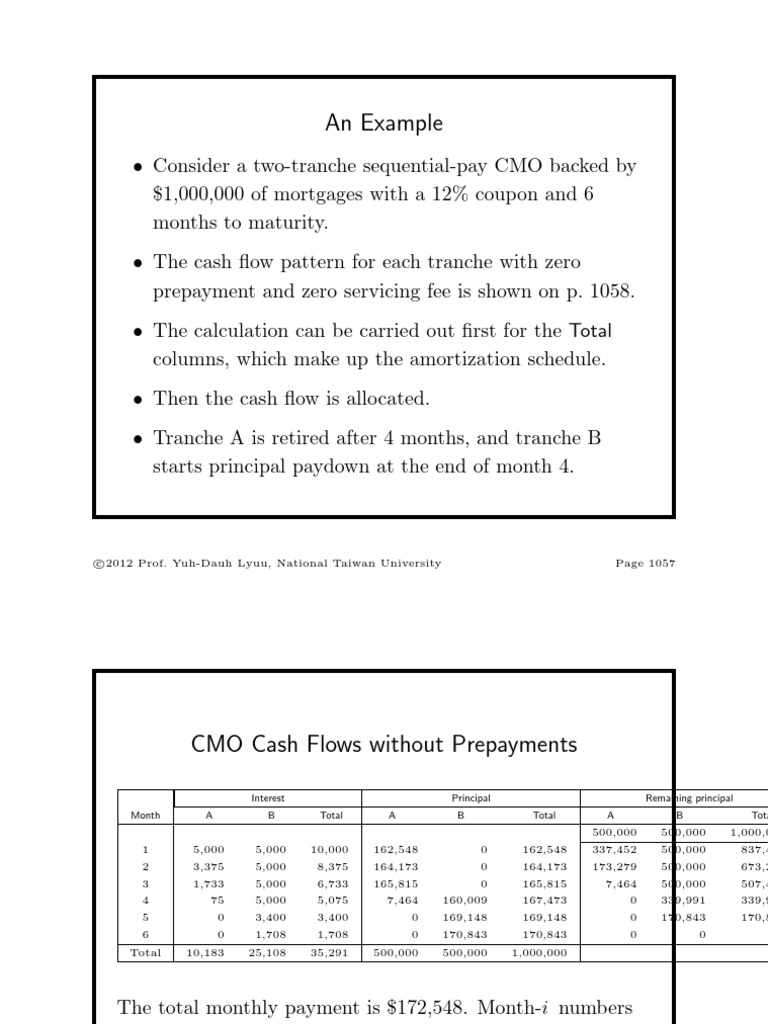 Example of PSA Prepayment Model - 20120606 | PDF | Mortgage Backed ...