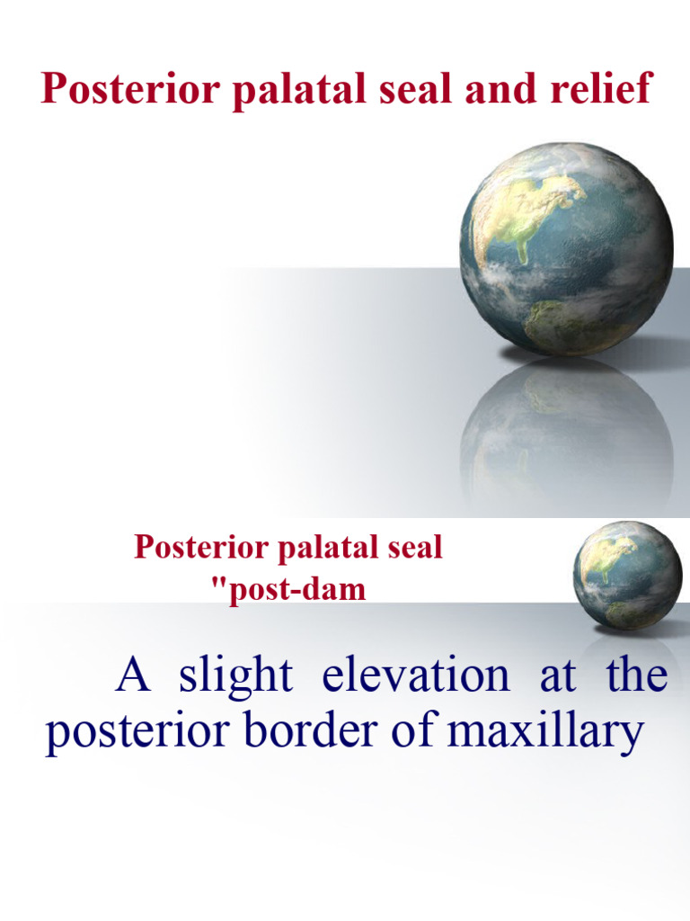 Relief Post Dam | PDF | Dentures